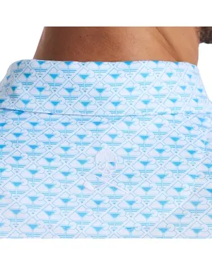 Robert Graham Links & Drinks Short Sleeve Knit Polo Shirt