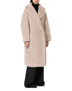 Max Mara Alpaca, Wool & Silk Teddy Coat
