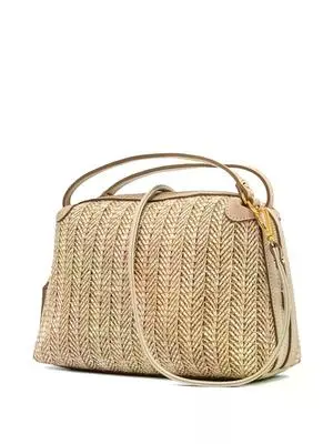 GIANNI CHIARINI Woven Handle Tote