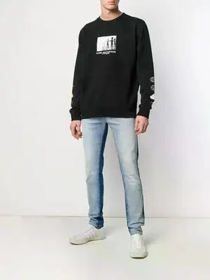 COUNTY OF MILAN Aliens Printed Sweatshirt