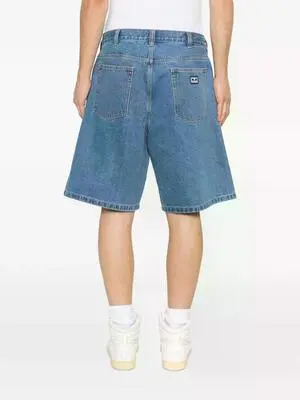 Obey Logo-embroidered Shorts