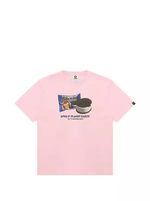 AAPE BY *A BATHING APE Graphic T-shirt - Pink