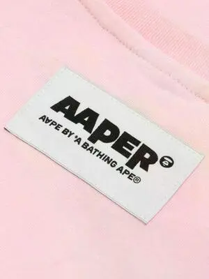 AAPE BY *A BATHING APE Graphic T-shirt - Pink