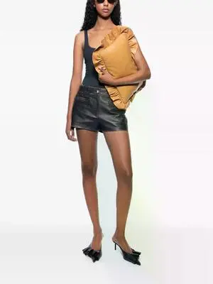 STAND STUDIO Odessa Leather Shorts