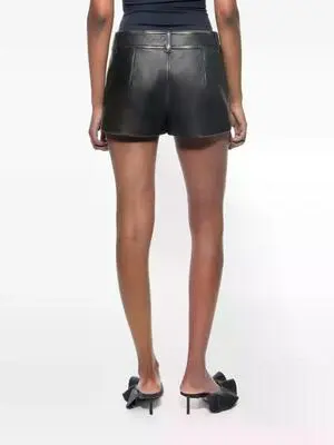 STAND STUDIO Odessa Leather Shorts