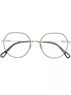 Chloé Round-frame Glasses - Blue