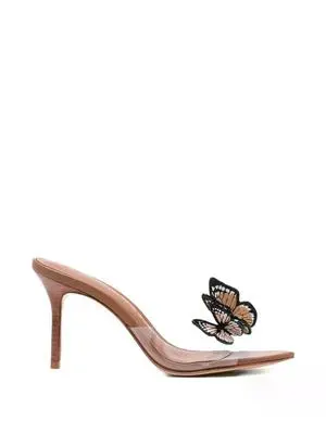 SOPHIA WEBSTER Vanessa Heeled Sandals - Brown
