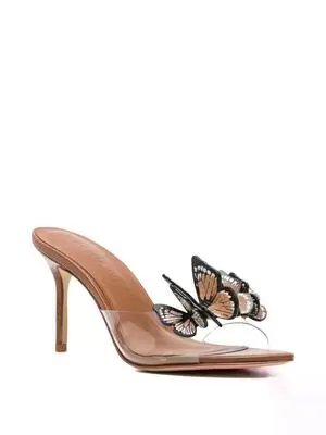 SOPHIA WEBSTER Vanessa Heeled Sandals - Brown