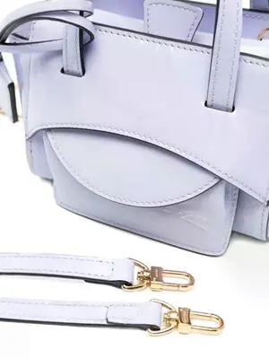 HIDESINS Xs Flap-fastening Tote - Purple