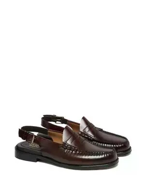G.H.BASS Weejuns Larson Penny Slingback Loafers