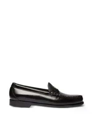 G.H.BASS Hand-stitched Leather Loafers