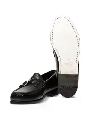 G.H.BASS Hand-stitched Leather Loafers