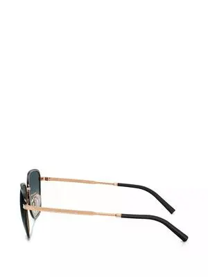 Oliver Spencer Square Frame Sunglasses - Black