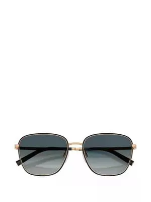 Oliver Spencer Square Frame Sunglasses - Black