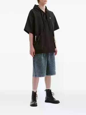 MUSIUM DIV. Drawstring-waist Denim Shorts