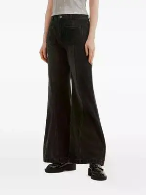 B+AB Panelled Flared Jeans