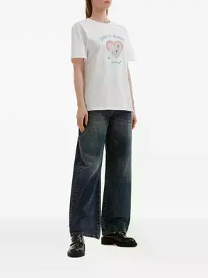 B+AB Faded-effect Wide-leg Jeans