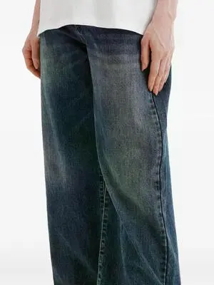 B+AB Faded-effect Wide-leg Jeans