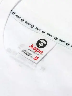AAPE BY *A BATHING APE Logo Print T-shirt