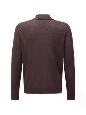 BALLANTYNE Argyle-pattern Polo Shirt