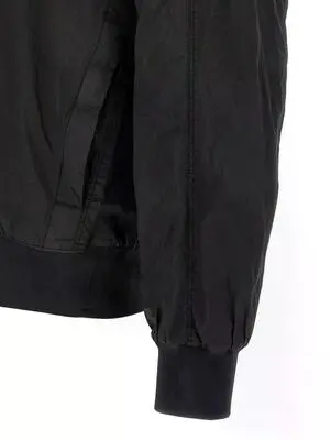 Stone Island Metallic Nylon Bomber Jacket