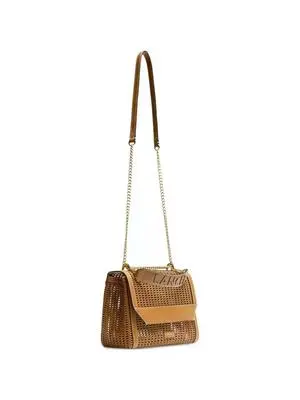 LANCEL Ninon De Perforated Shoulder Bag