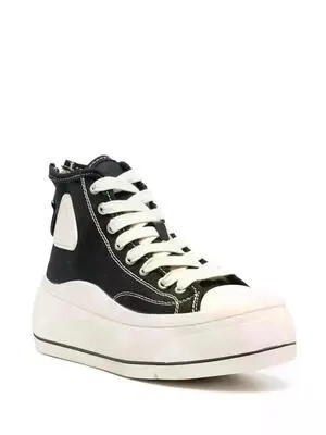 R13 Kurt High-top Denim Sneakers