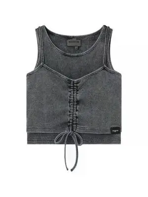 MUSIUM DIV. Drawstring Tank Top