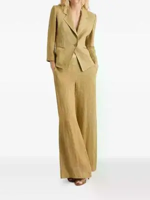 Marella Wide Leg Linen Trousers