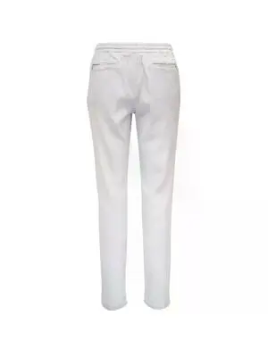 Marco Pescarolo Drawstring Casual Trousers - Grey