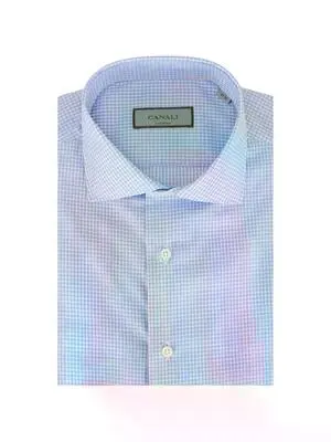 Canali Gingham Dress Shirt