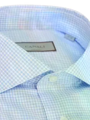 Canali Gingham Dress Shirt