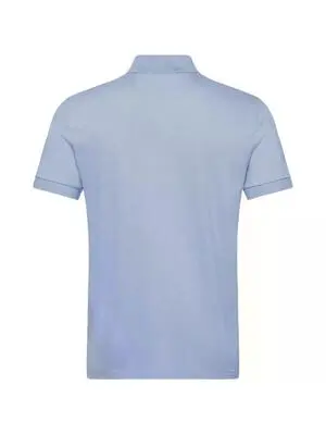 BOSS Logo-patch Stretch-cotton Polo Shirt