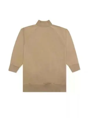 Fear Of God Mock Neck Sweatshirt With Raglan Sleeves - Neutrals