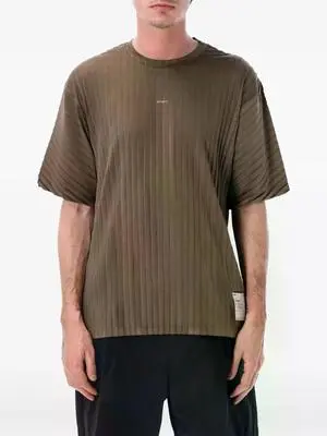Satisfy Auralite™ Pleated T‑shirt - Brown