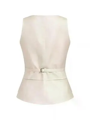 Ralph Lauren Buttoned V-neck Waistcoat - Neutrals