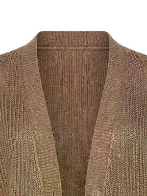 Kinross Cashmere Open Texture Cardigan