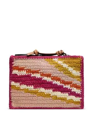 LANCEL Small Summer Mania Zip Clutch Bag