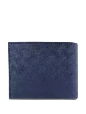 Montblanc Patterned Leather Wallet - Blue