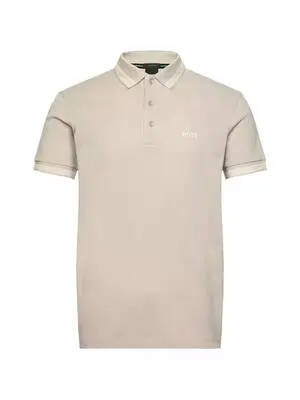 BOSS Striped Collar T-shirt