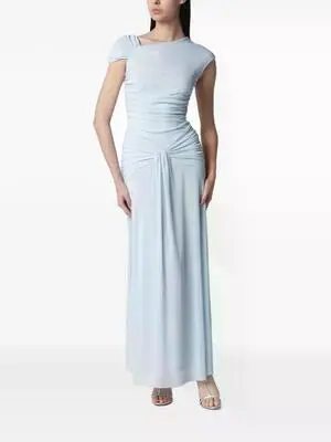 ROTATE BY BIRGER CHRISTENSEN Ruffled Maxi Dress