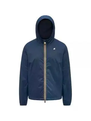 K-WAY Zip-up Hooded Jacket - Blue