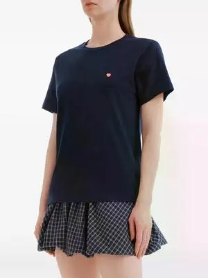 CHOCOOLATE Heart-motif T-shirt - Blue