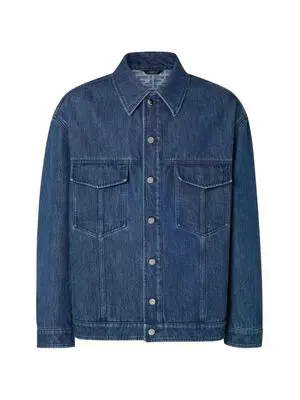 Fendi Logo-patch Denim Jacket