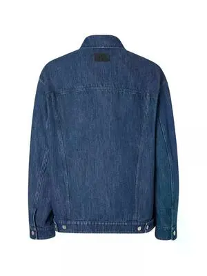 Fendi Logo-patch Denim Jacket