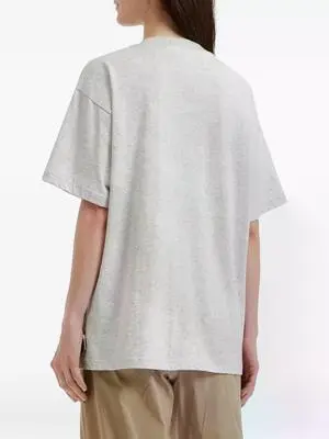 CHOCOOLATE Heart Graphic T-shirt - Grey