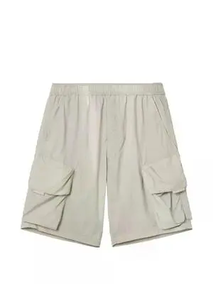 Izzue Cargo Shorts With Elasticated Waistband - Neutrals