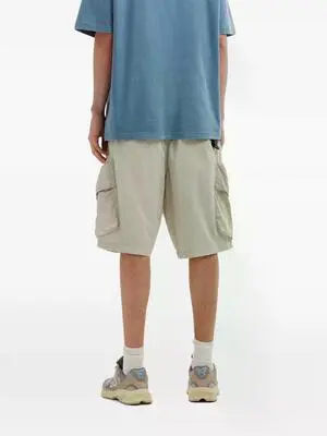 Izzue Cargo Shorts With Elasticated Waistband - Neutrals