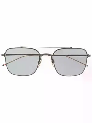 Thom Browne Square-frame Sunglasses - Silver