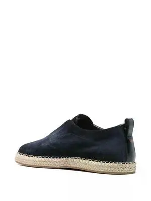 Santoni Espadrille Flat Shoes - Blue